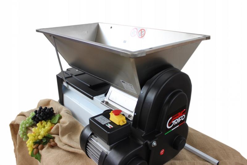 GRIFO Elektrický drtič hroznů 90x50cm 1500kg/h semi INOX GR-DMCSI ...